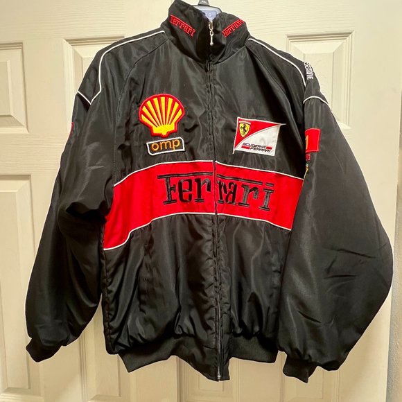Ferrari | Jackets & Coats | New F Ferrari Scuderia Racing Team Classic ...